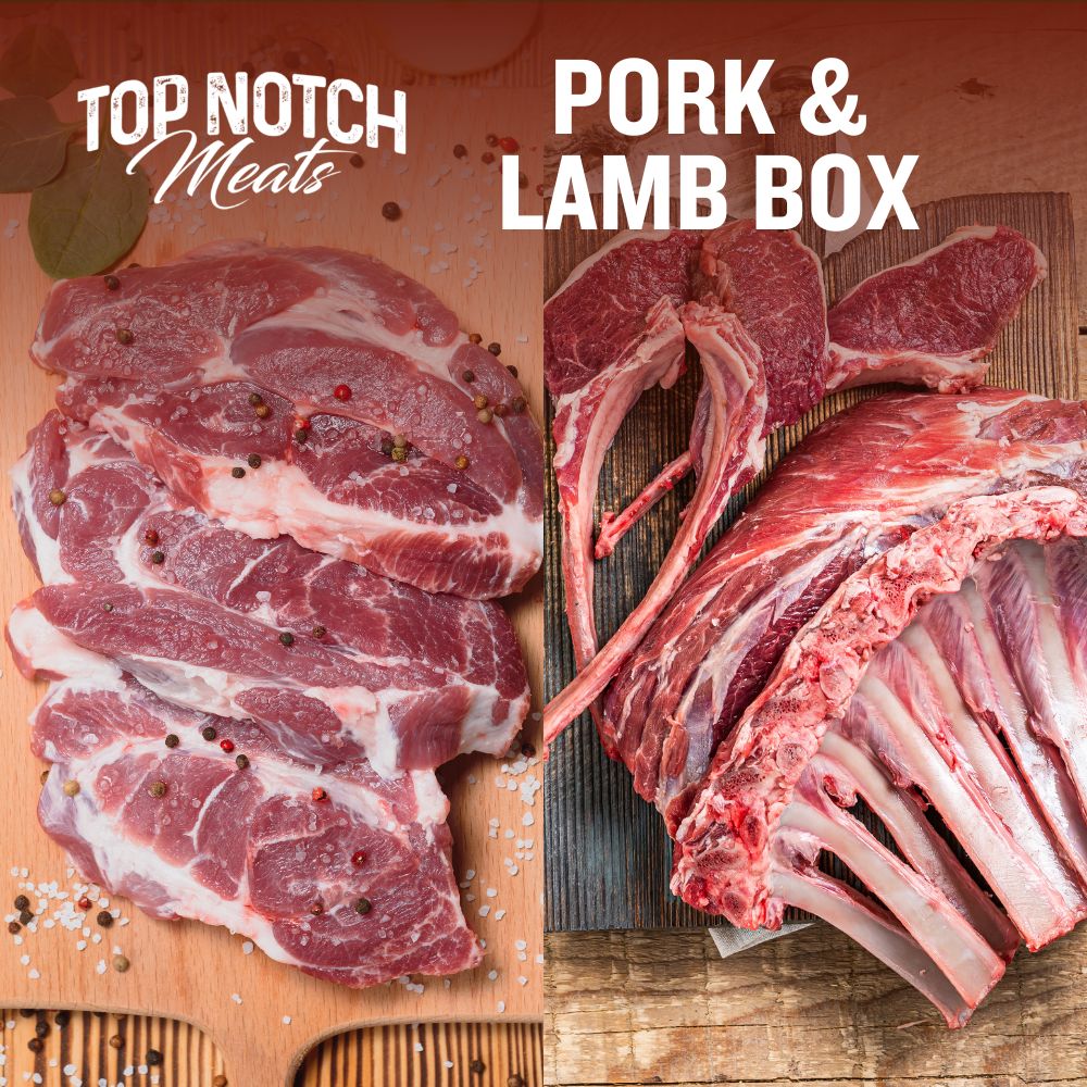Best of Both (Pork & Lamb) Box | Top Notch Meats | Jordanville, NY